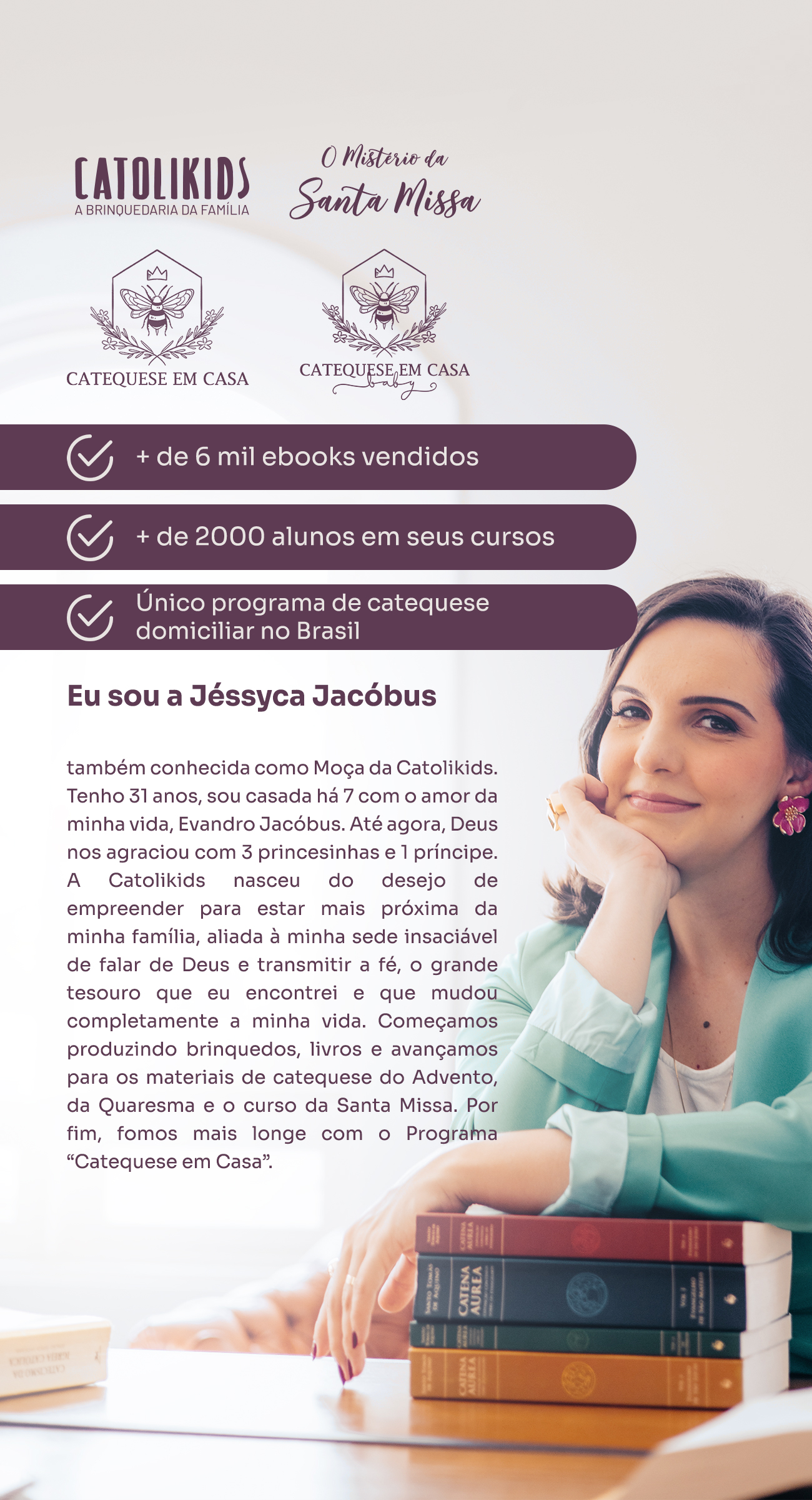 Jéssyca Jacóbus – Catolikds – Eu sou a Jéssyca Jacóbus, também ...